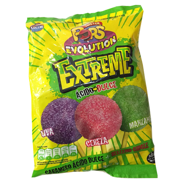 CHUPETIN MR POPS EVOL EXTREME 24u 16g - Dulcilandia Paraná