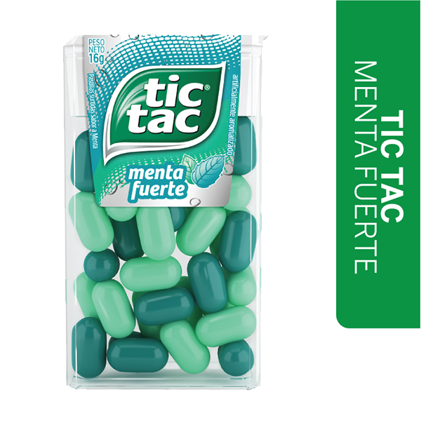 TIC TAC MENTA FUERTE 12u - Dulcilandia Paraná