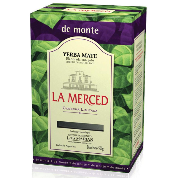 YERBA LA MERCED MONTE 500g - Dulcilandia Paraná