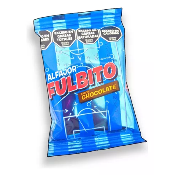 ALFAJOR FULBITO CHOCOLATE 40u 30g - Dulcilandia Paraná