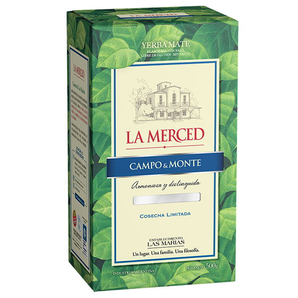 YERBA LA MERCED CAMPO Y MONTE 500g - Dulcilandia Santa Fe