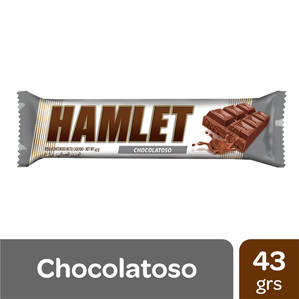 HAMLET CHOCOLATOSO 43g - Dulcilandia Santa Fe