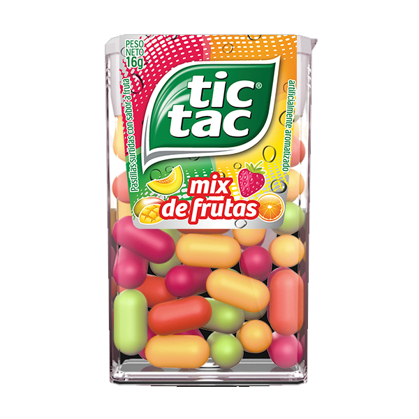 TIC TAC MIX DE FRUTA 12u - Dulcilandia Santa Fe