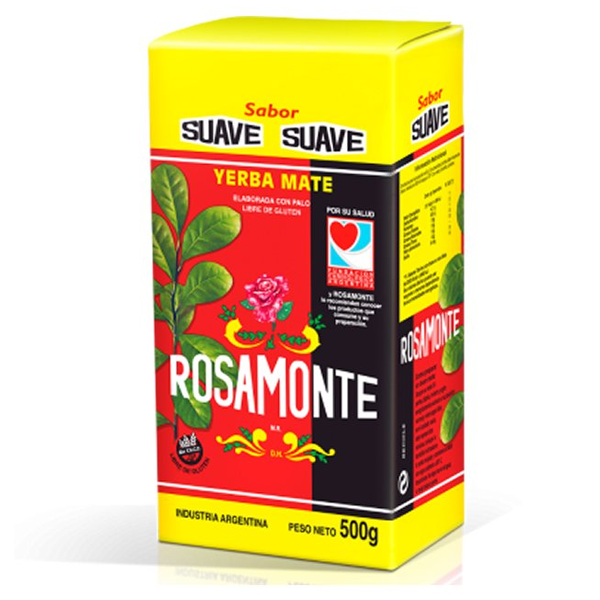 YERBA ROSAMONTE SUAVE 500g - Dulcilandia Santa Fe