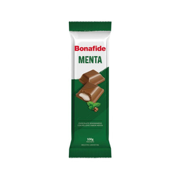 CHOCOLATE RELLENO MENTA BONAFIDE 100g - Dulcilandia Santa Fe