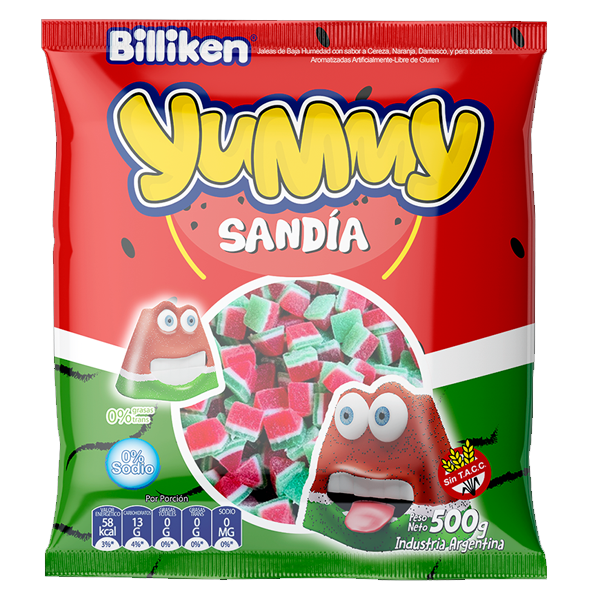 YUMMY SANDIA 500g - Dulcilandia Santa Fe