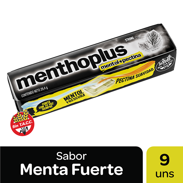 MENTHO PLUS STRONG 12u 29.4g - Dulcilandia Paraná
